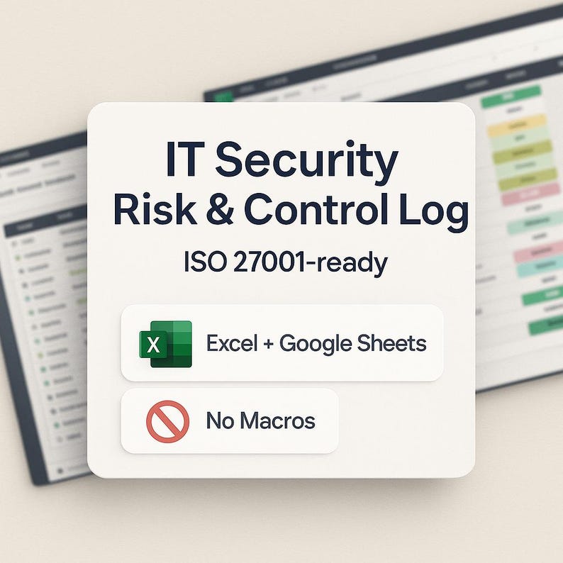 GRC Excel Toolkit Bundle | Risk, Audit & Compliance Management ...
