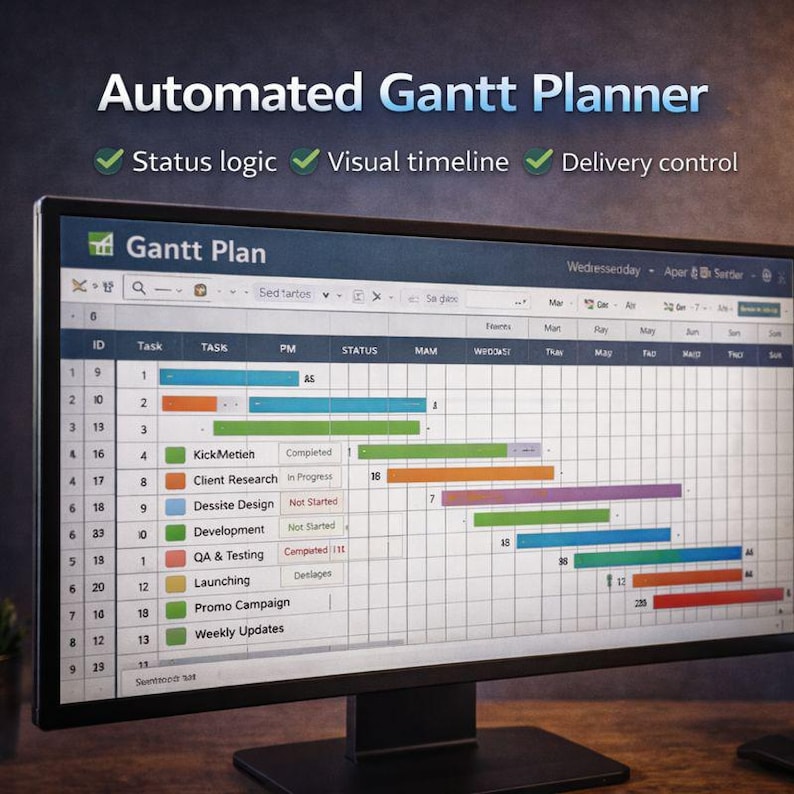 3-in-1 Management Bundle | Project Management Gantt+agency CRM/ROI ...