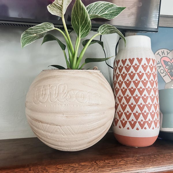 Basketball Planter - Etsy