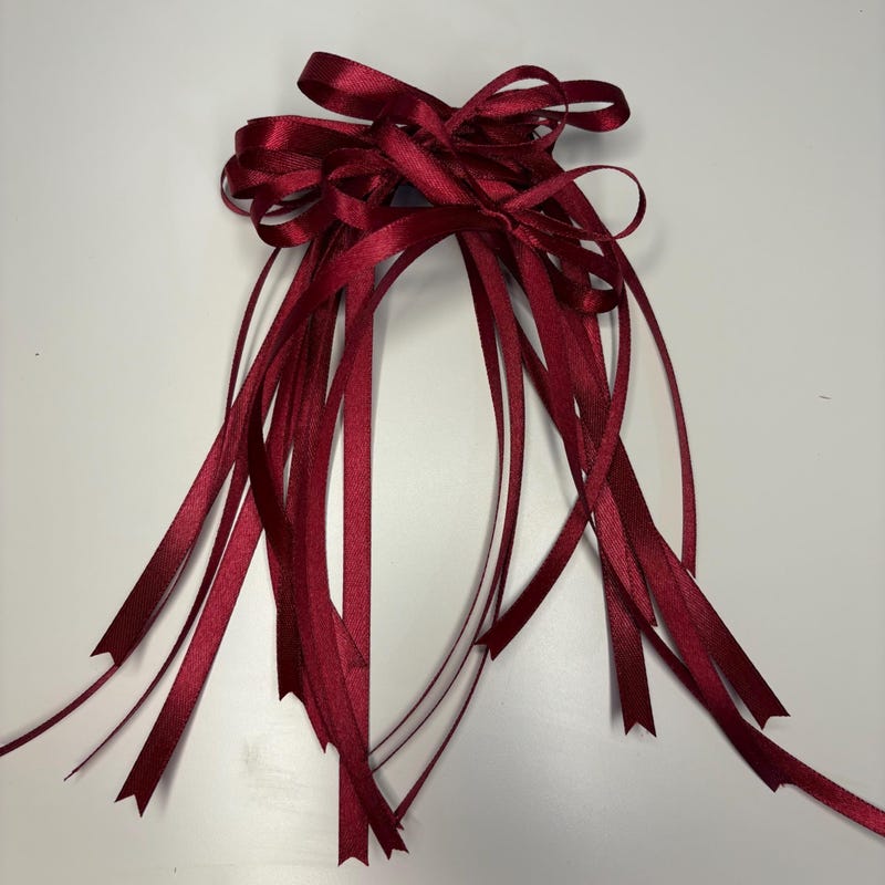 Red Bow Cake Accessories - Etsy UK