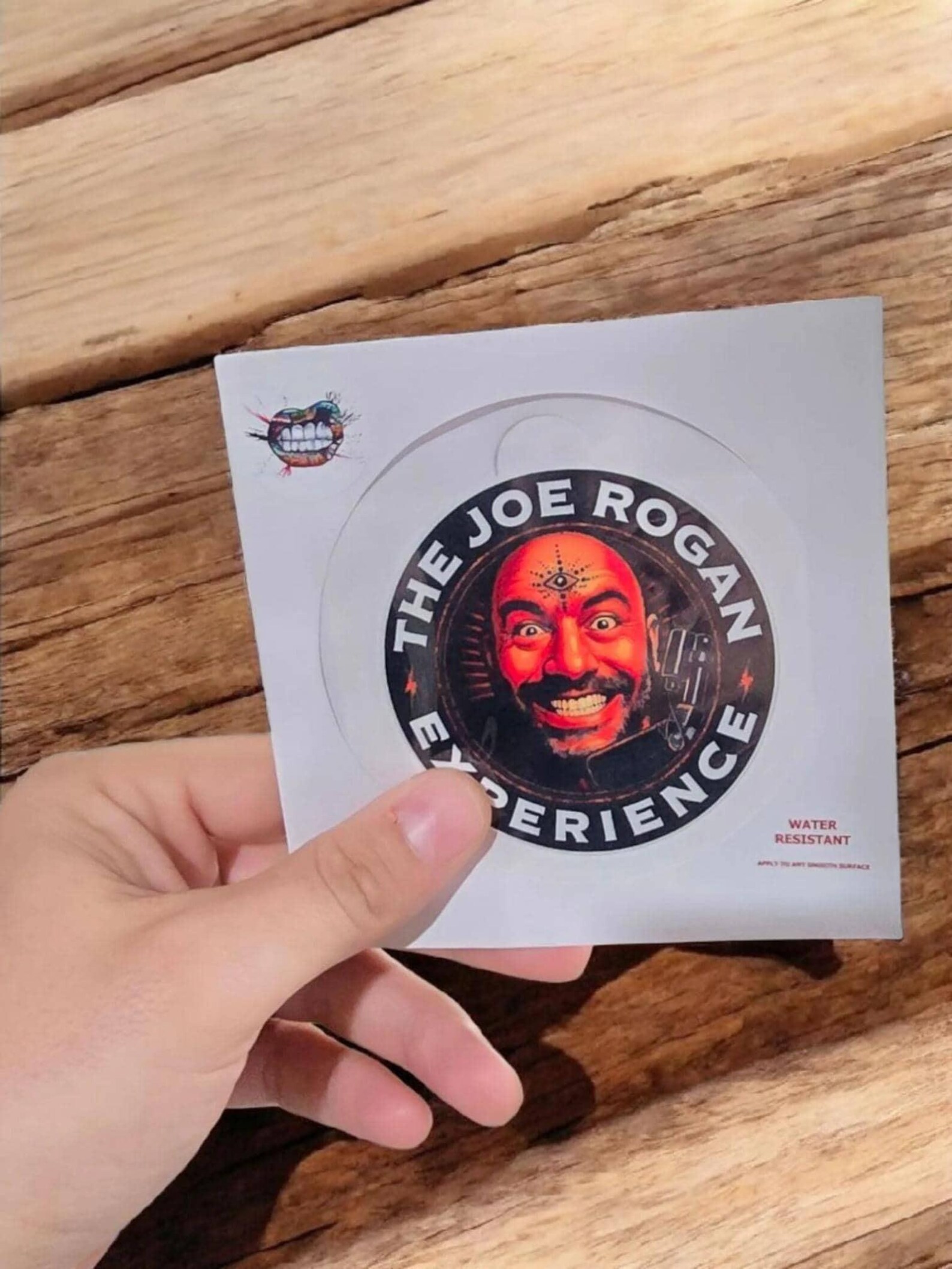 Joe Rogan Experience Sticker or Magnet: Psychedelic Third Eye Logo - Etsy