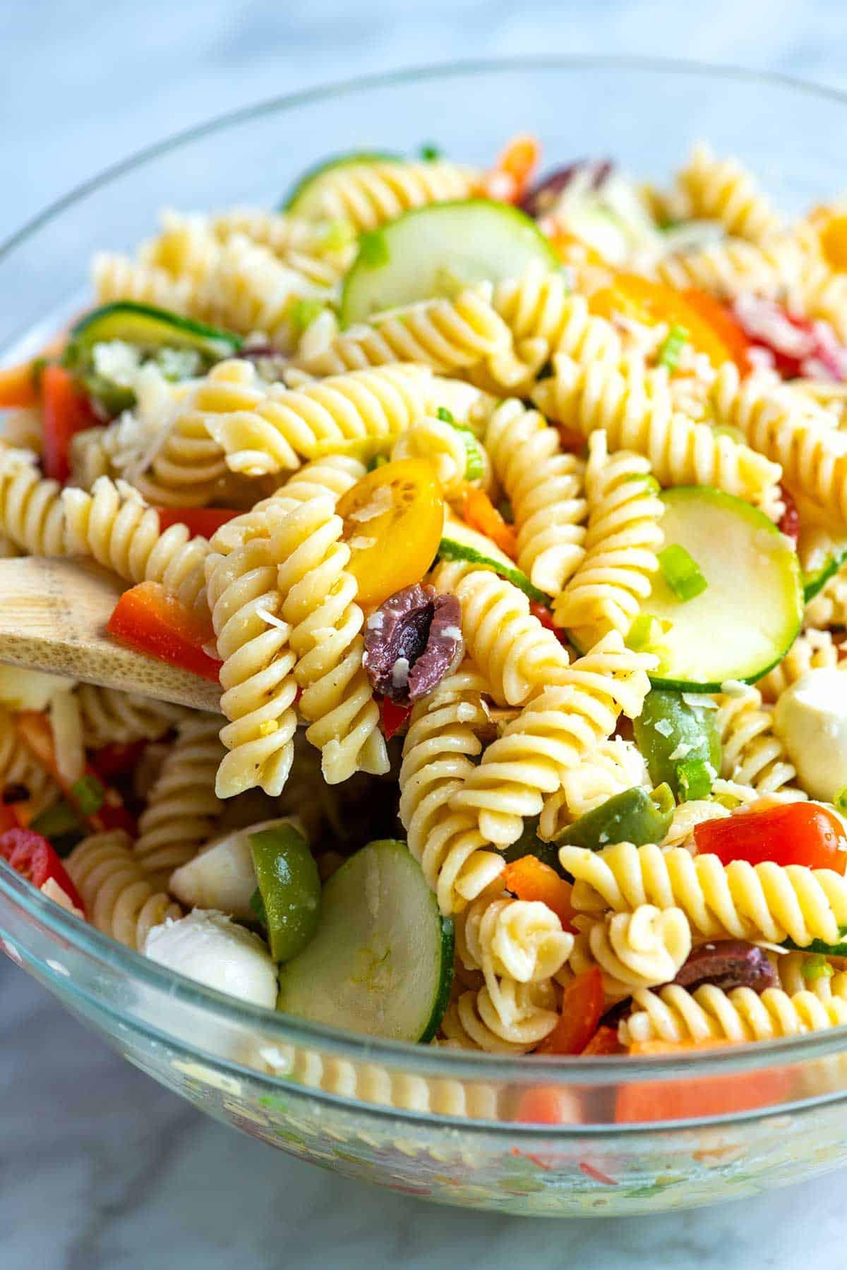 Healthy Recipe, Quick and Easy Pasta Salad | Printable Salad Recipe ...