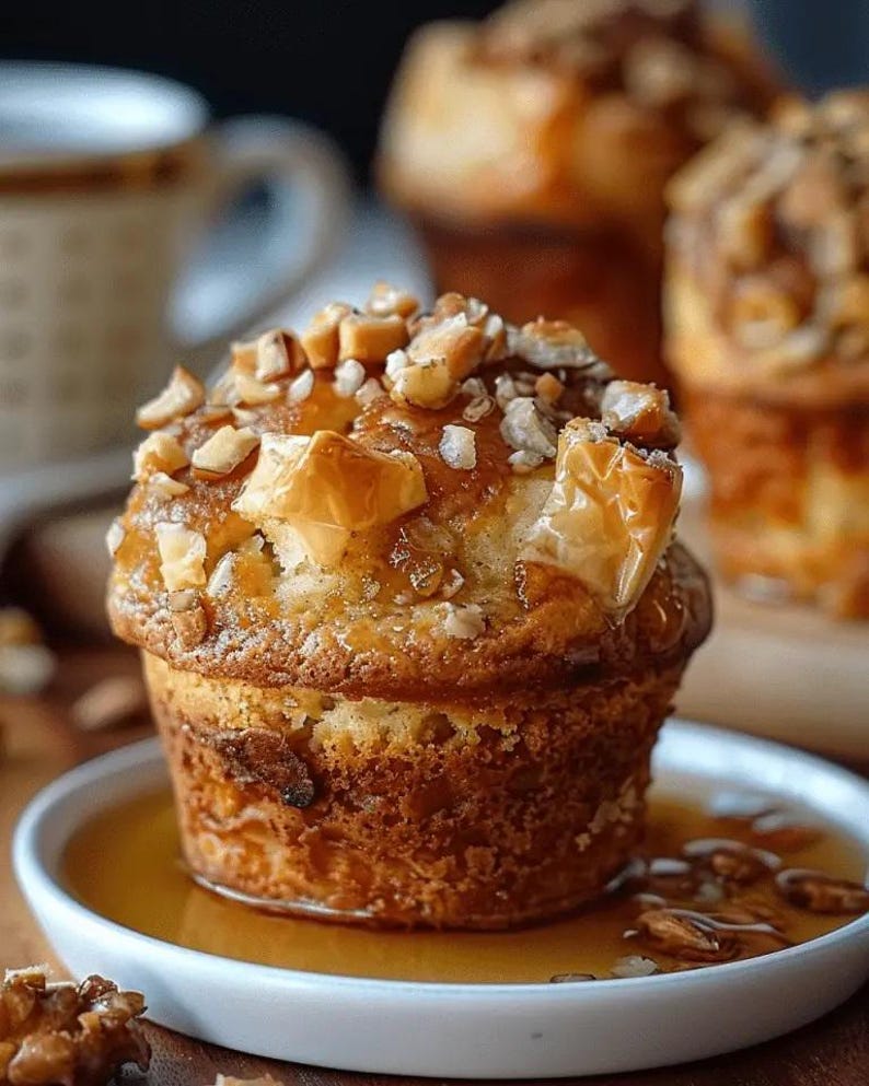 Best Recipe, BAKLAVA MUFFINS | Printable Cake Recipe | Download PDF - Etsy