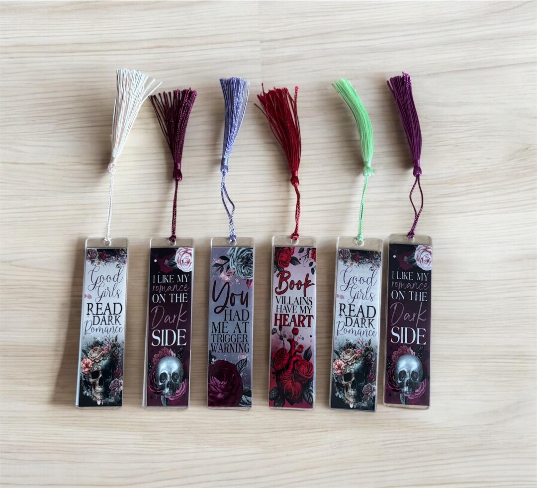 Bookmarks | Genre Designs | Bookish | Booklover Accessories - Etsy UK