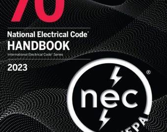 NFPA 70 Nec, National Electrical Code, 2023 Edition, Paperback With ...
