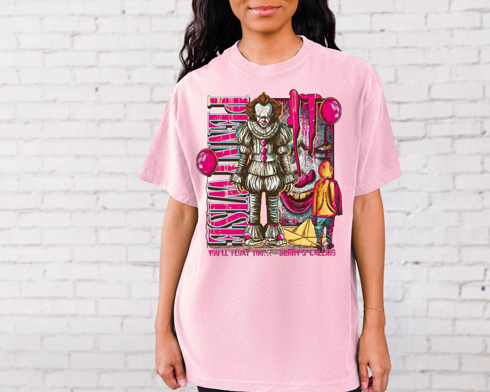 Pennywise - IT - Pink - Clown - PNG - Digital Download - Etsy