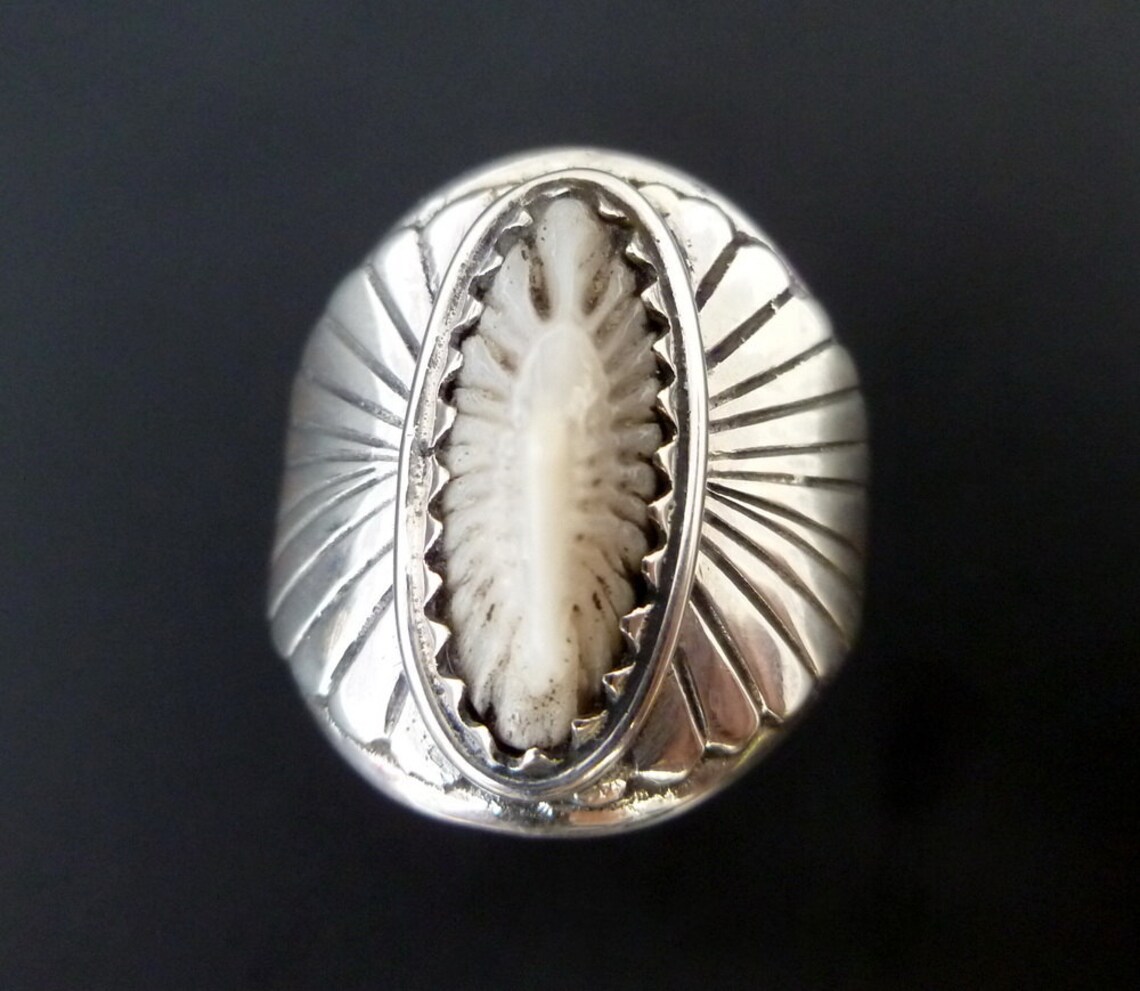 Sterling Silver Stingray Ring Handmade Silver Ring With | Etsy