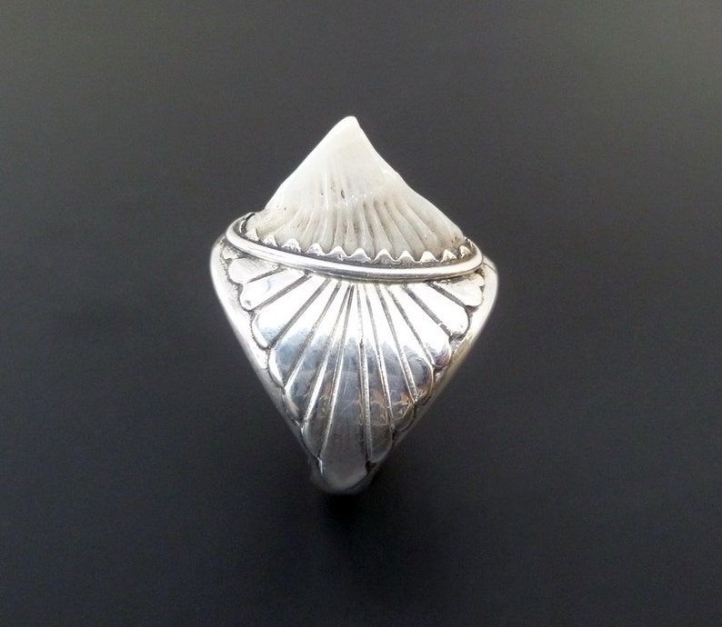 Sterling Silver Stingray Ring Handmade Silver Ring With | Etsy