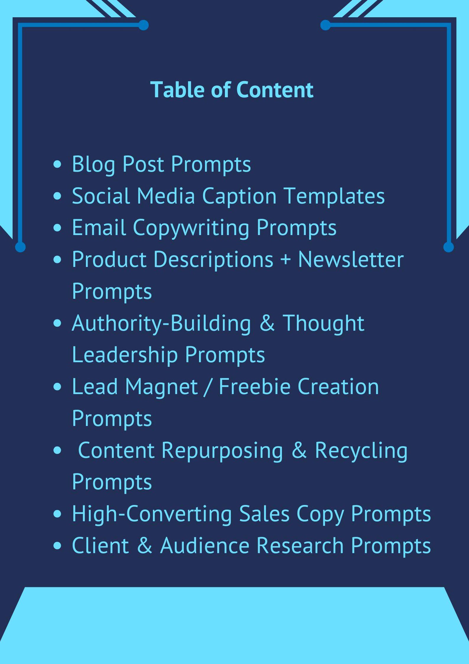 AI Prompt Templates for Content Creation: 50 Proven Prompts (36-page ...