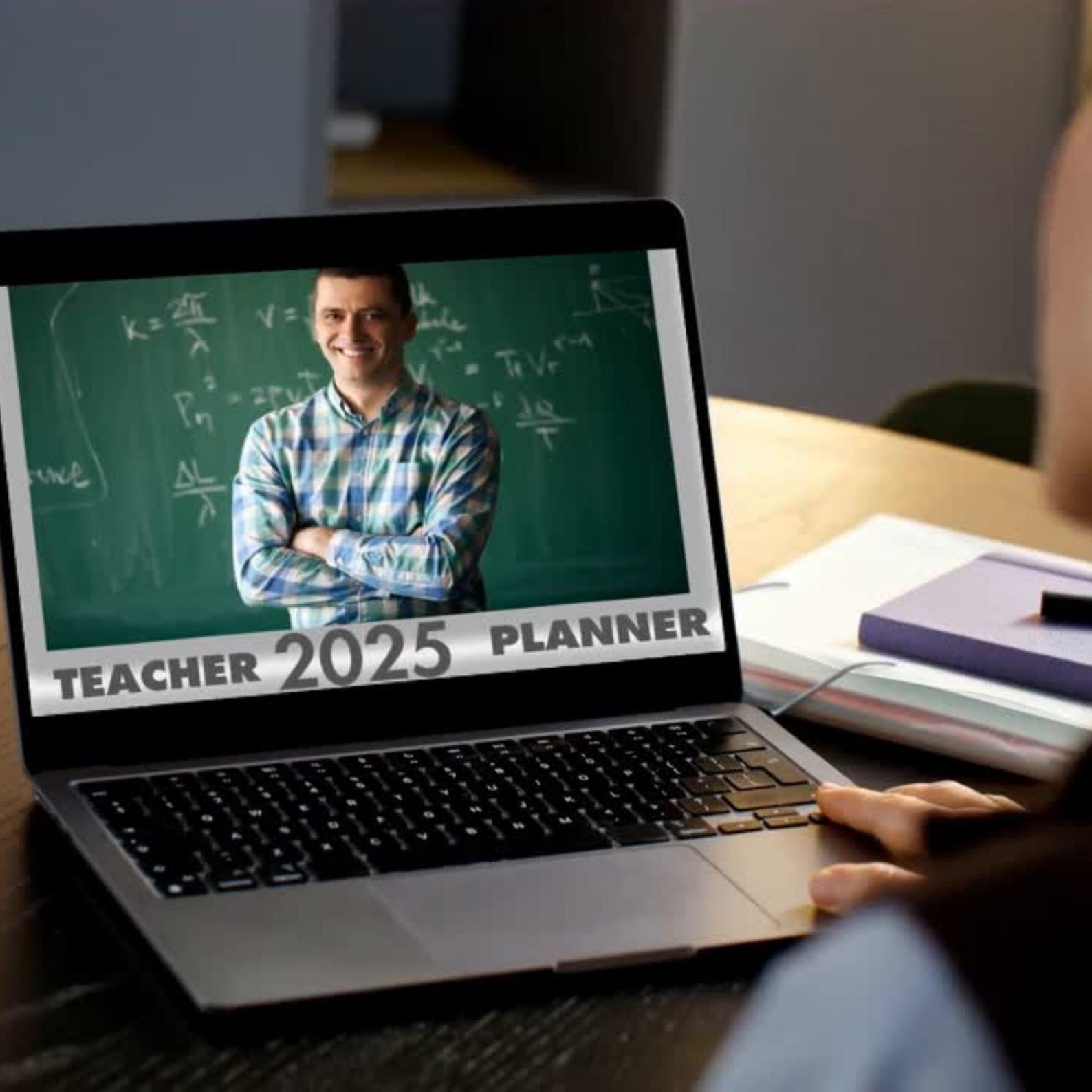 2025 Teacher Planner Printable: Digital Lesson Plan Book (PDF Download ...