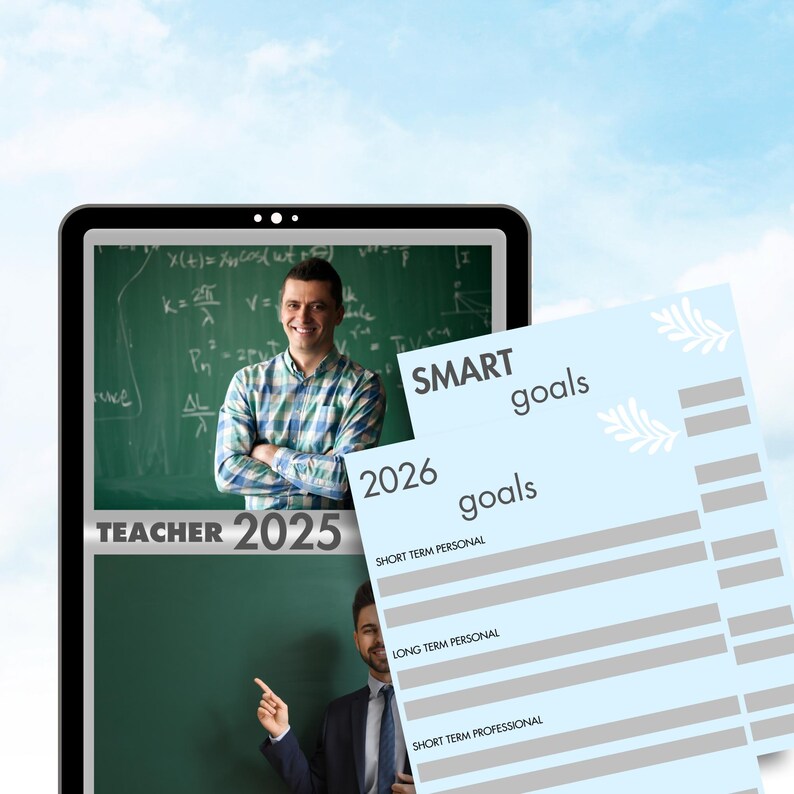 2025 Teacher Planner Printable: Digital Lesson Plan Book (PDF Download ...