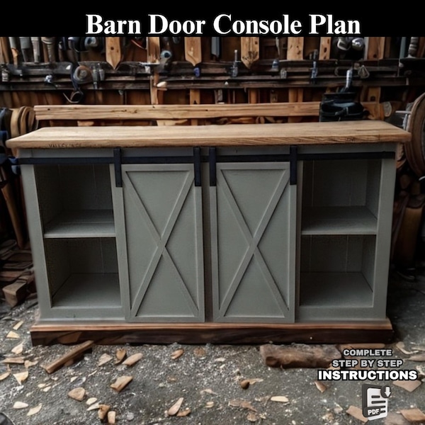 Sliding Doors Tv Stand - Etsy UK