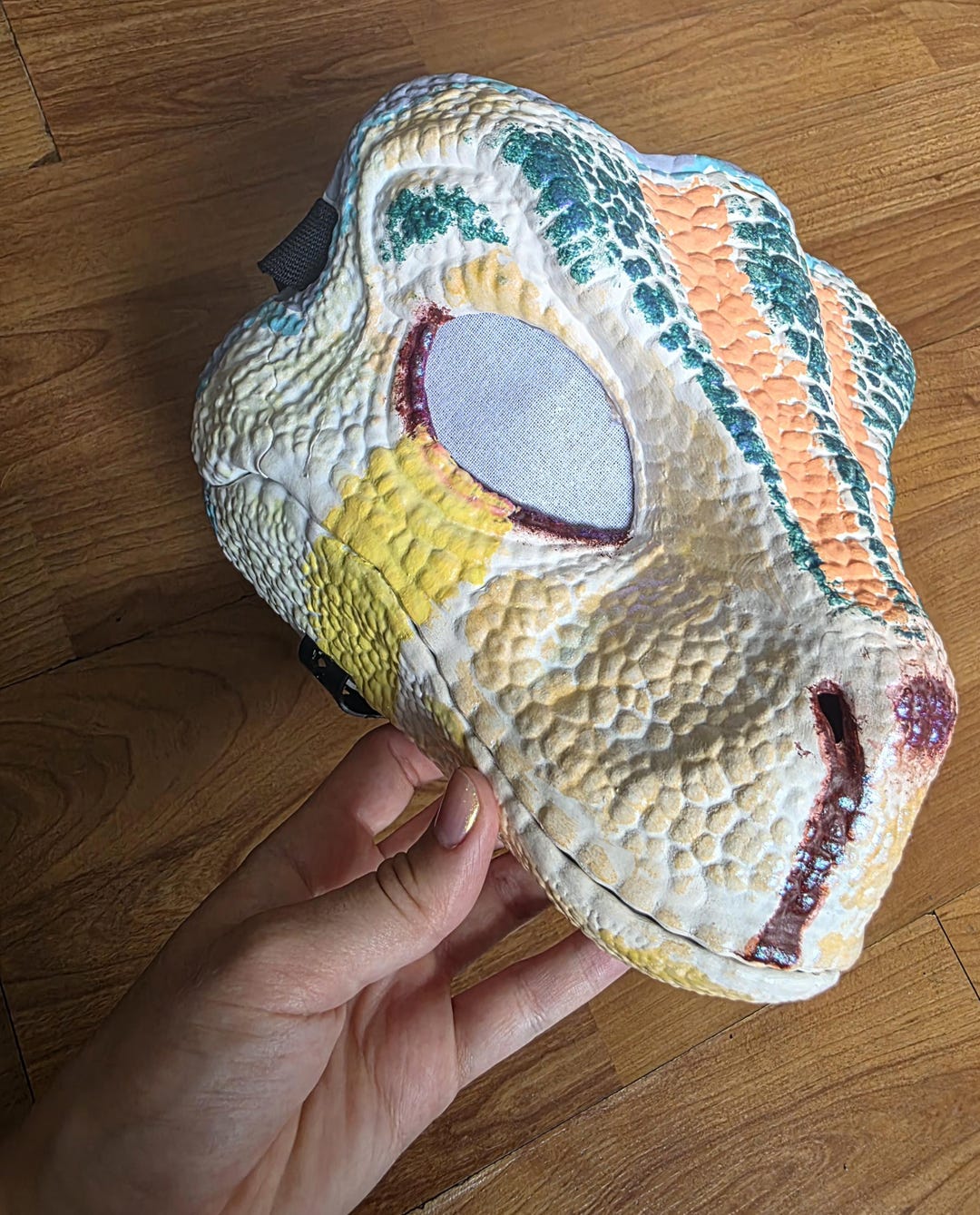 Custom Dino Mask - Etsy