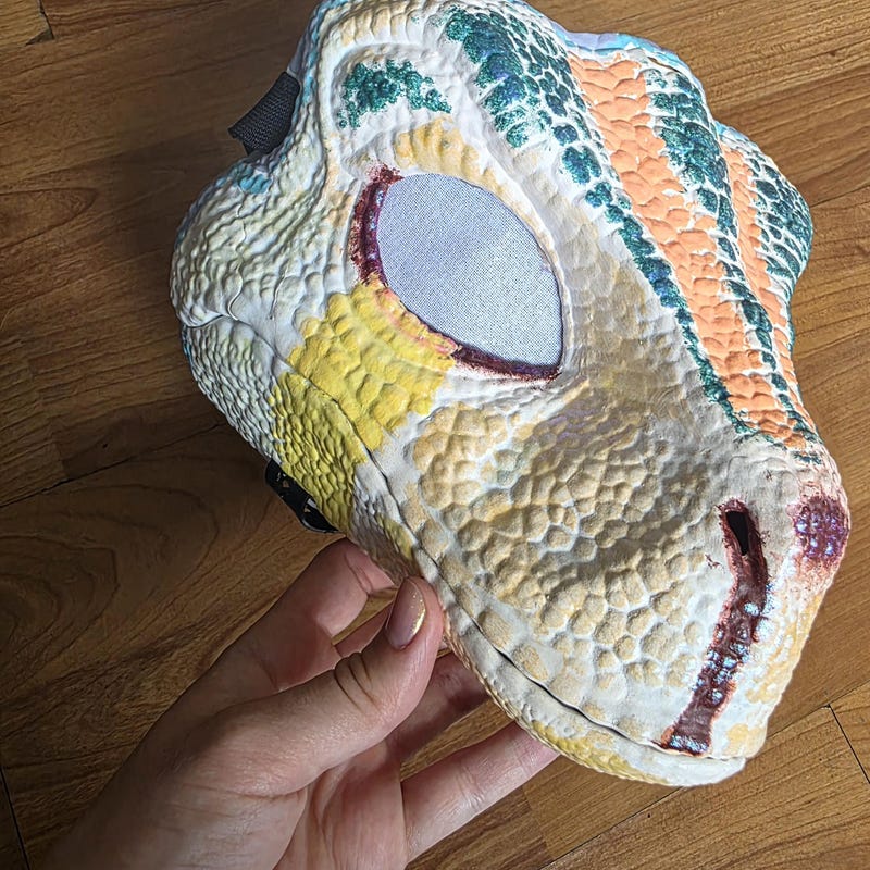 Dino Mask Furry - Etsy