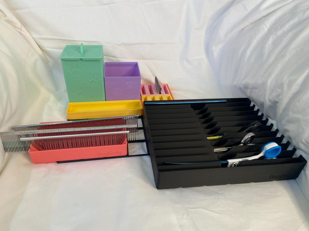 Custom Dog / Pet Grooming Designs (scissors, Blade, Holders, Organizers ...
