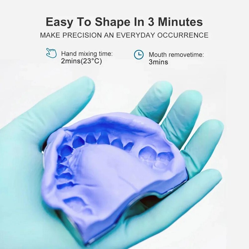Grillz Dental Impression Kit – Top & Bottom Molds for Custom Gold Teeth ...