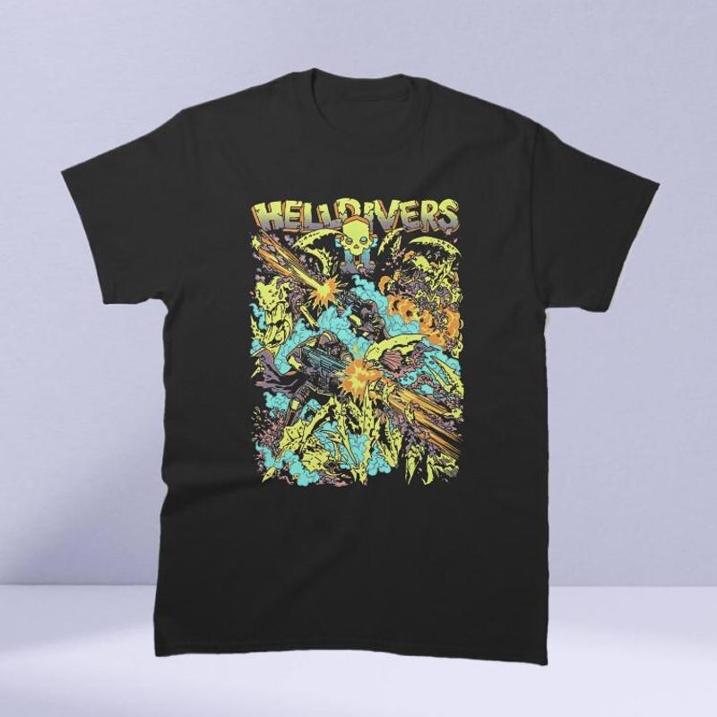Helldivers Merch - Etsy