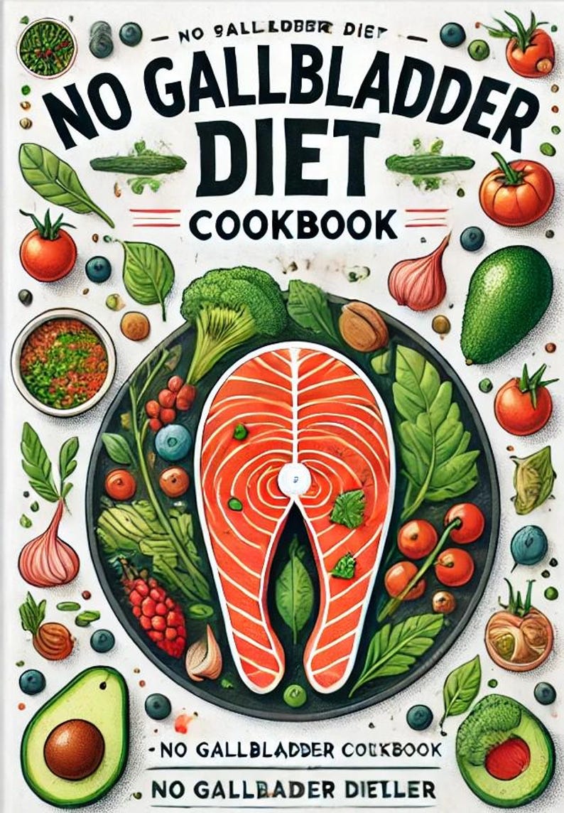 No Gallbladder Diet Cookbook - Etsy