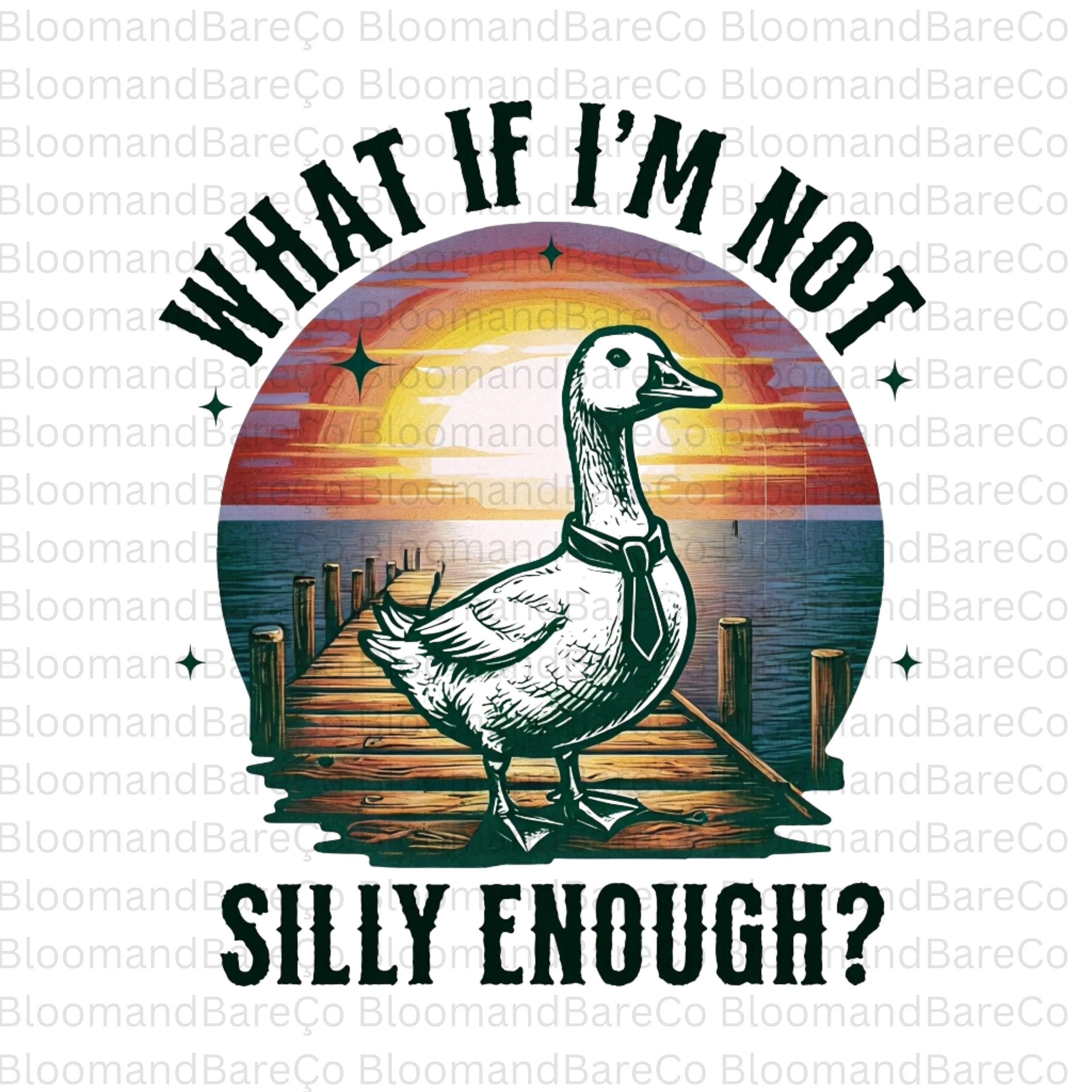 What If I'm Not Silly Enough PNG| Silly Goose on the Loose| Silly Goose ...