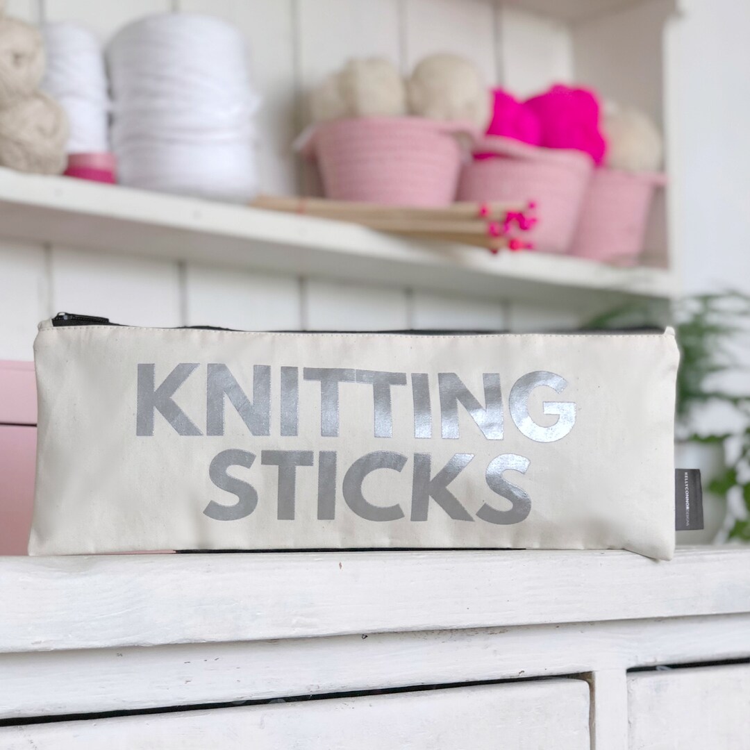 Knitting Sticks Set Knitting Bundle Knitting Gift Set Knitting Bag and ...