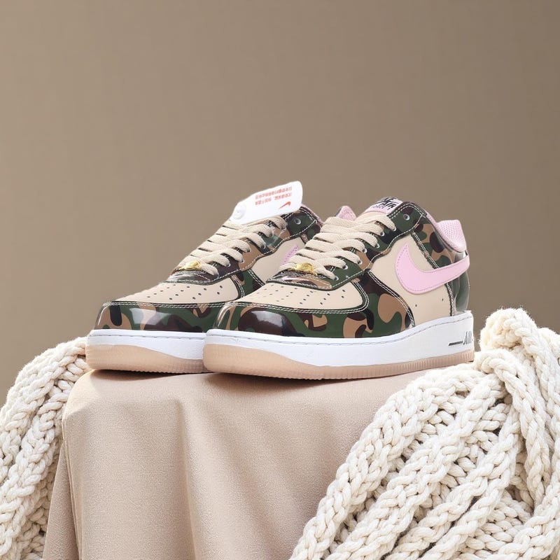 Nike Air Force 1 Camo - Etsy