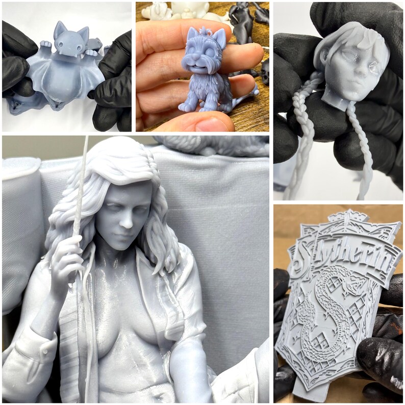Custom 3D Printing Service for Miniatures, Figurines, Prototypes & More – High Quality Resin ...