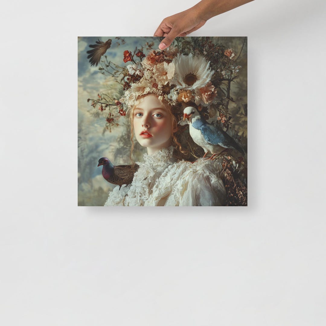 Opulence in Bloom Poster - Etsy
