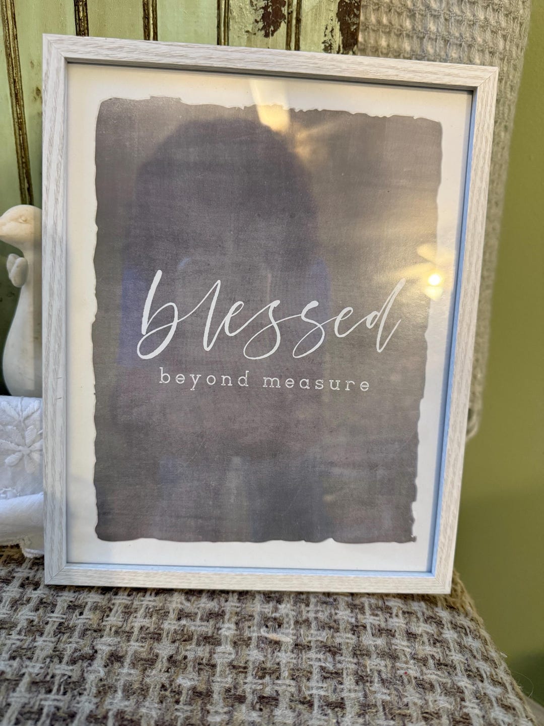 Blessed Beyond Measure Wall Sign - Etsy