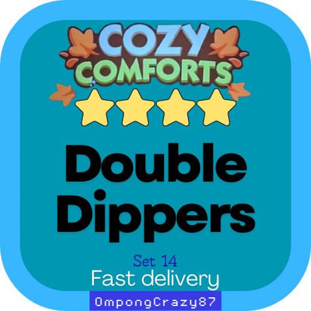 Double Dippers - Monopoly_go 4 Star Available for Sticker - COZY ...