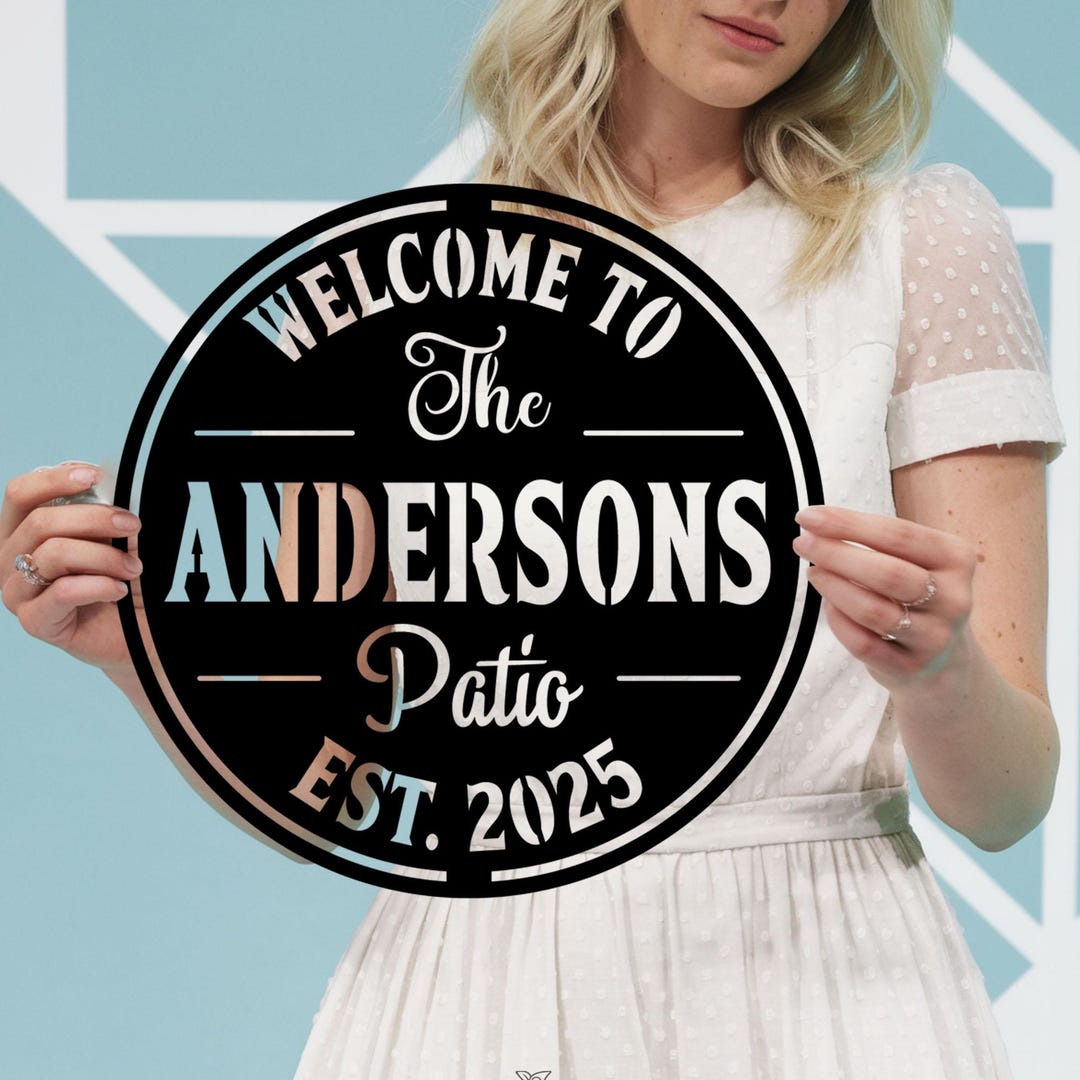 Personalized Patio Sign,patio Welcome Sign,welcome to Patio Sign,patio ...