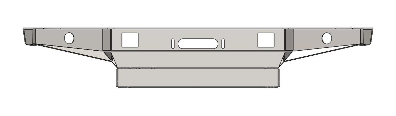 3rd Gen 4runner Sheet Metal Bumper (96-02) - Etsy