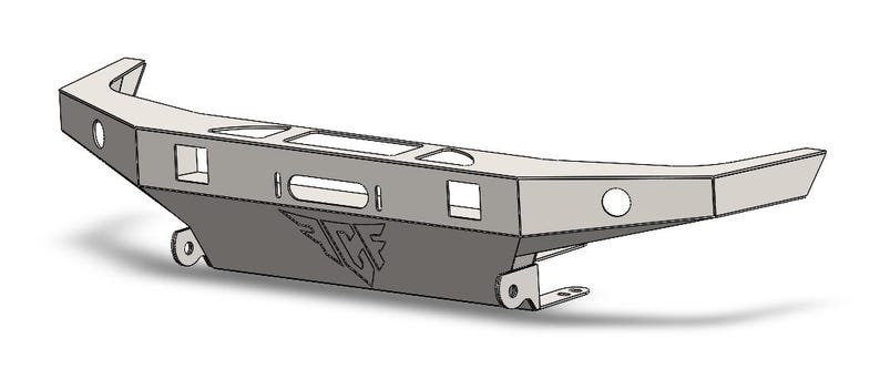 3rd Gen 4runner Sheet Metal Bumper (96-02) - Etsy