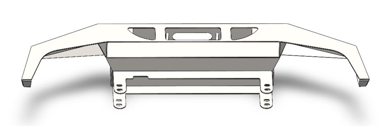 3rd Gen 4runner Sheet Metal Bumper (96-02) - Etsy