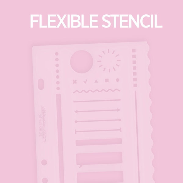 Lines Stencil - Etsy