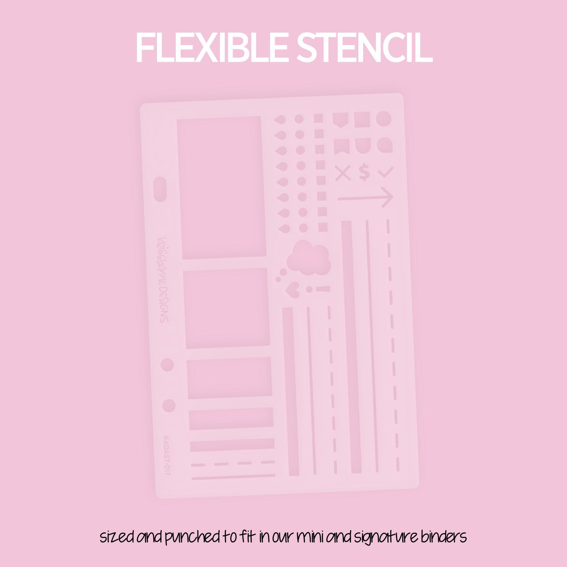 KAD Stencil - Laurel Denise Pop-up Planner (jo) - Stencil for Planners ...