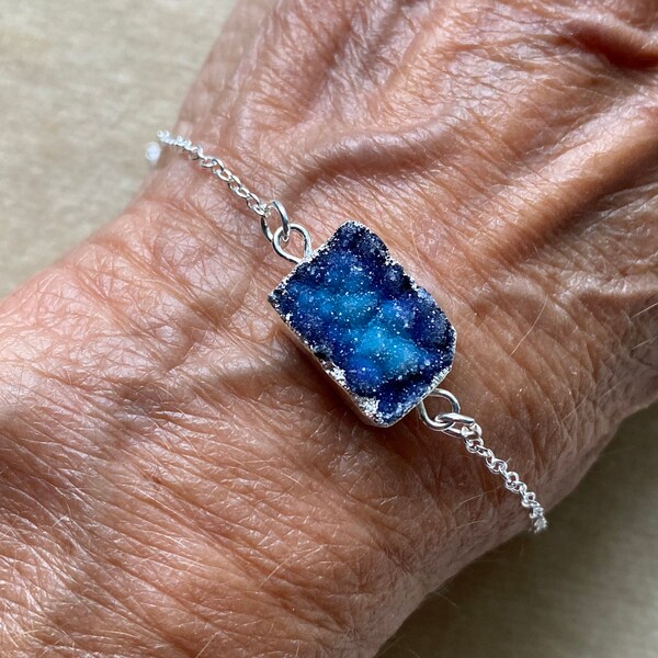 Druzy Bracelet - Etsy
