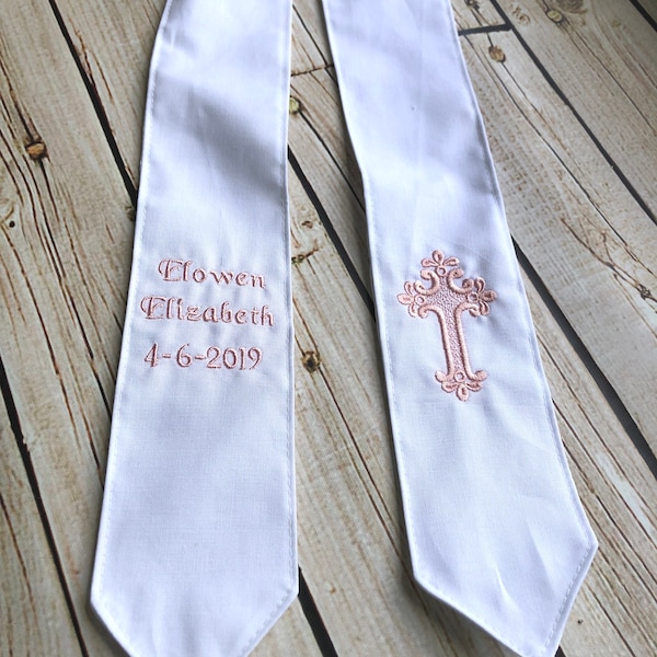 Baptism Stole - Etsy