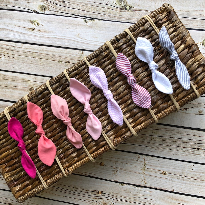 Rabbit Ear Hair Ties - Etsy