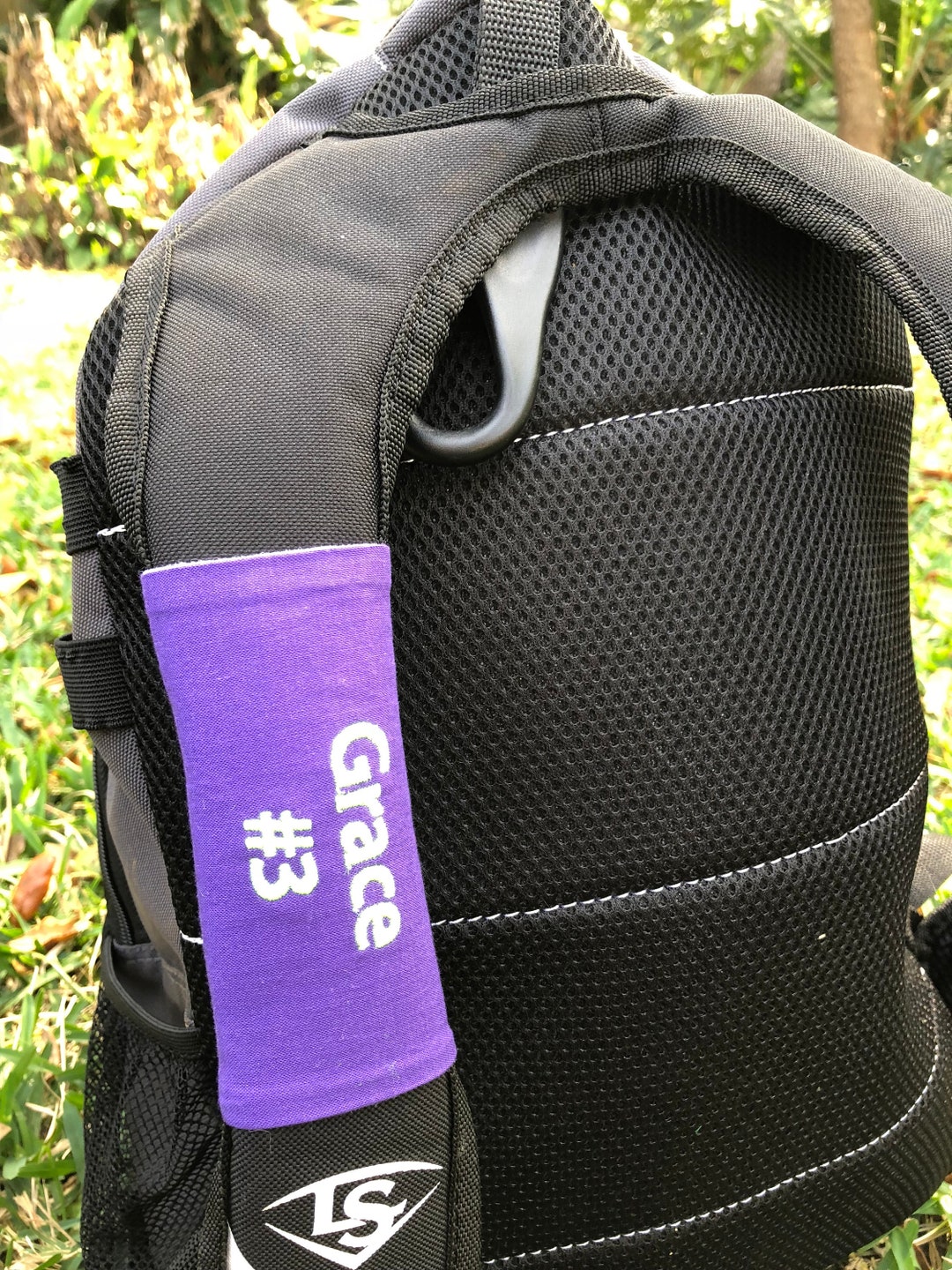 XL Sports Bag Tag - Custom Colors - Perfect for Baseball, Softball ...