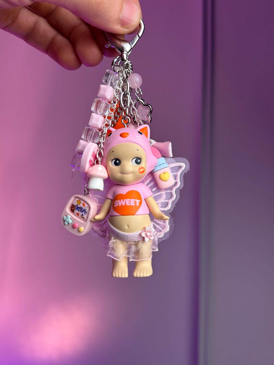 Sonny Angel Keychain, Sonny Angel Cherry, Mini Sonny Angel Figurine ...