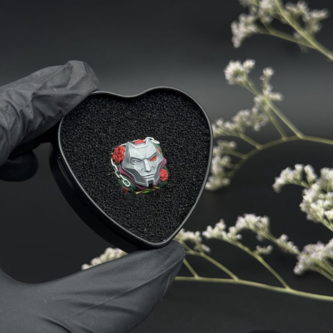 Jhin Keycap – League of Legends Inspired Artisan, Birthday Gift, MX ...