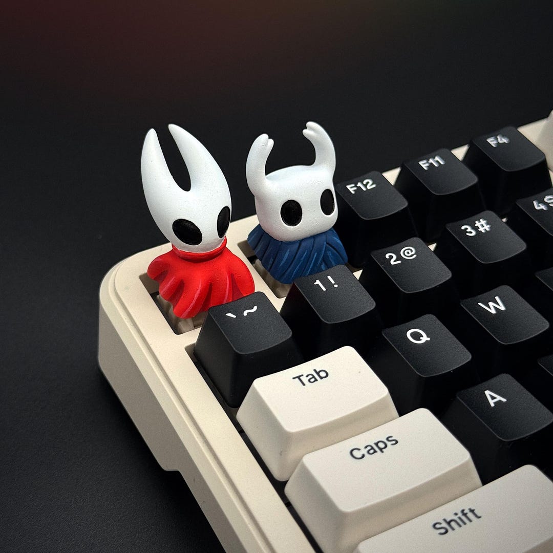 Hollow Knight & Hornet Artisan Keycaps Set | Silksong Resin Keycap for ...