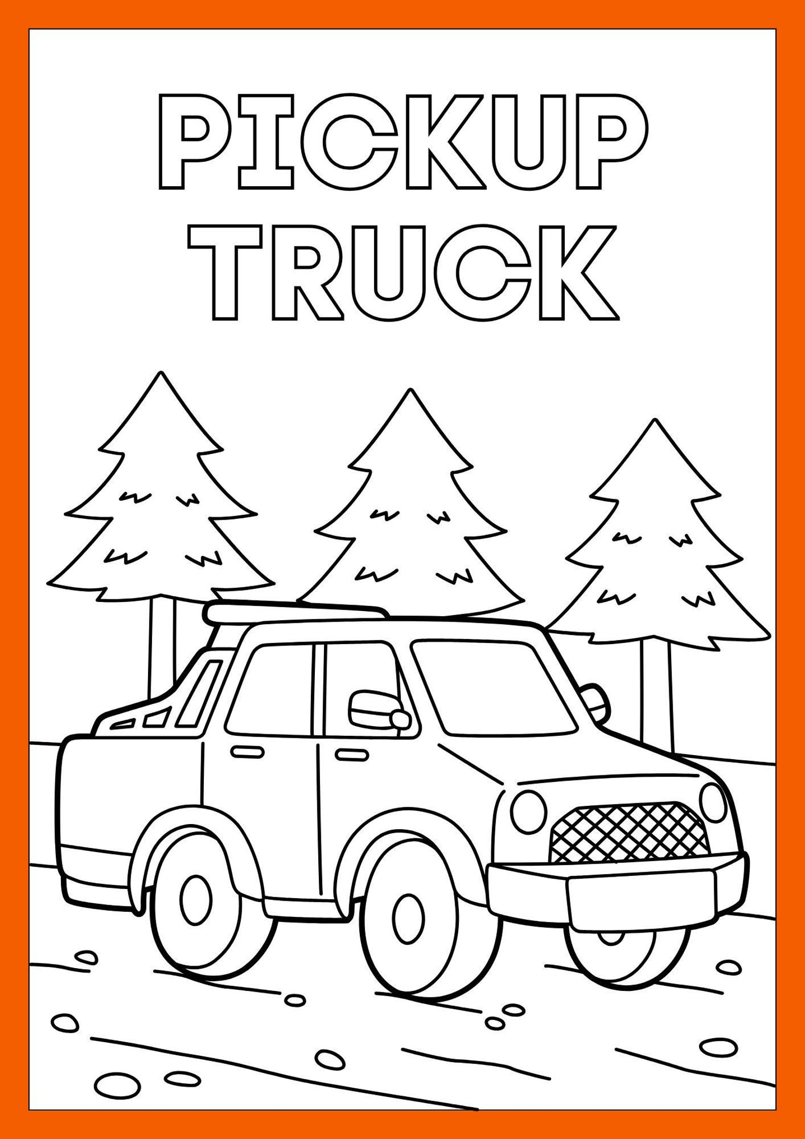 Transportation Coloring Pages | Vehicles Transport Coloring Book | Fun ...