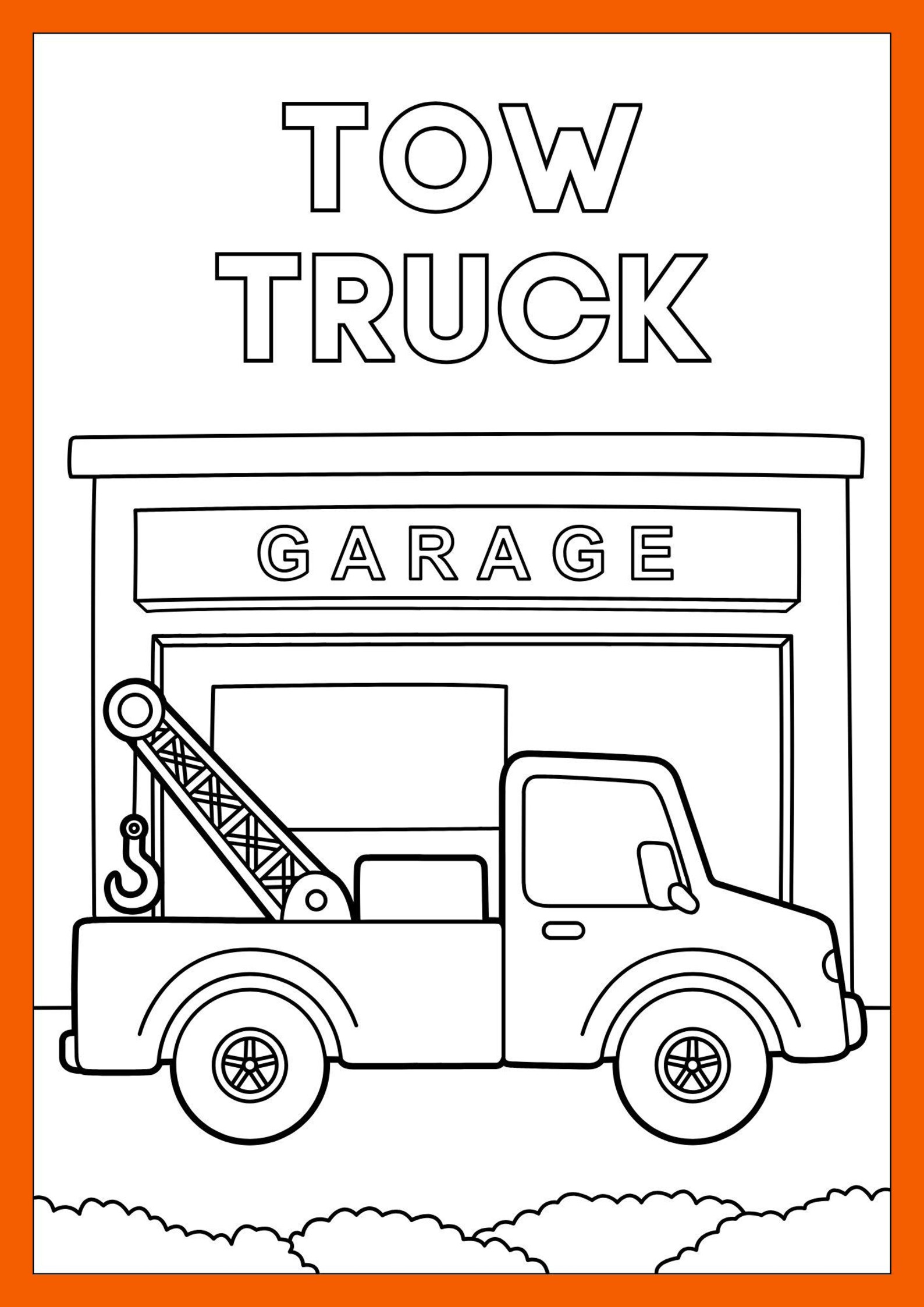 Transportation Coloring Pages | Vehicles Transport Coloring Book | Fun ...