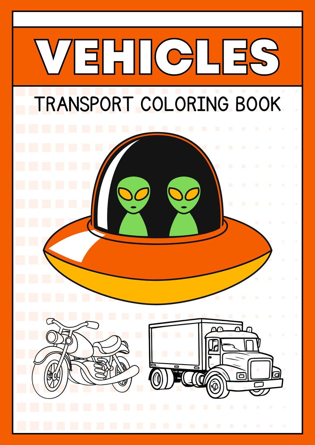 Transportation Coloring Pages | Vehicles Transport Coloring Book | Fun ...