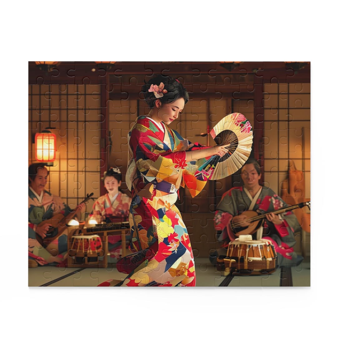 Puzzle, Japanese Geisha High Quality 120 252 500-piece, Jigsaw Game ...