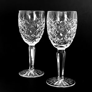 Waterford Crystal Wine Glasses. Fine Irish Cut Glass Luxury Stemware in ...