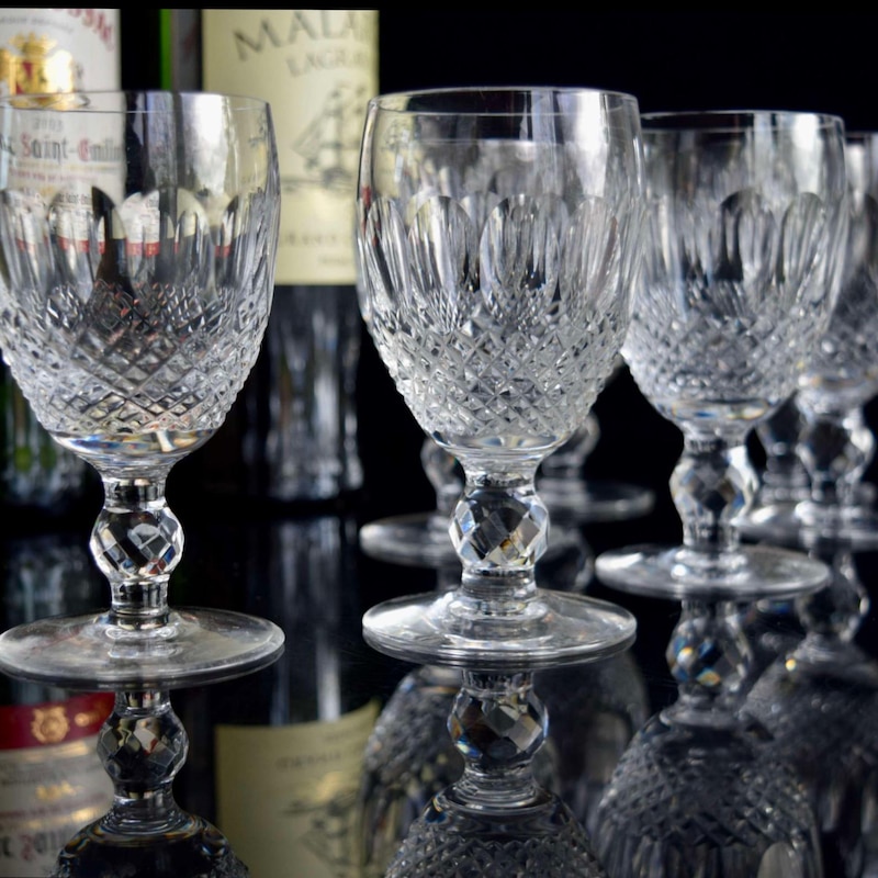 Crystal Stemware - Etsy