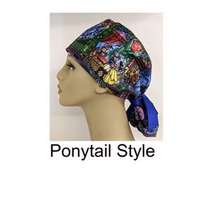 Custom Made Ponytail Hat: Fairytale, Pixie, Bouffant Styles - Etsy