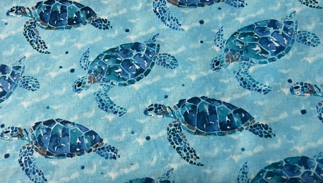 Light Sea Turtle Scrub Cap.. Ponytail, Hybrid, Surgeon Cap - Etsy